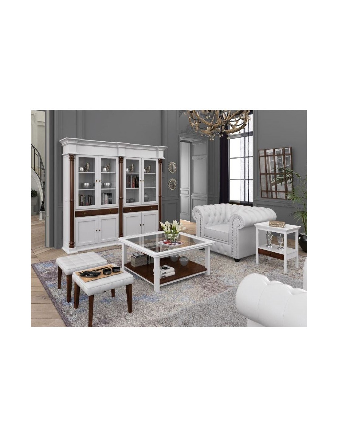 Muebles Salon Estilo Colonial | decopaq.es